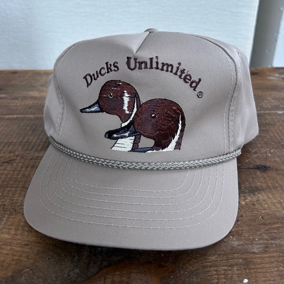 Ducks Unlimited | Accessories | Vintage 9s Ducks Unlimited Embroidered ...